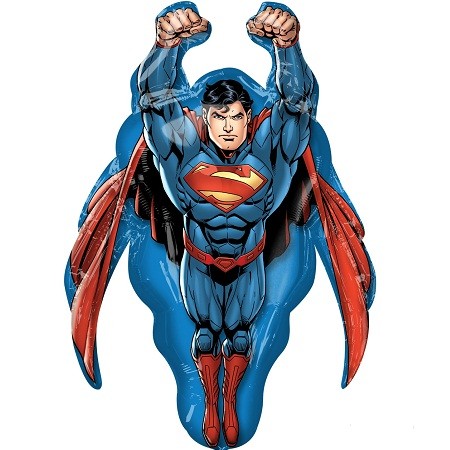 34" Superman Shape Balloon | Deity House