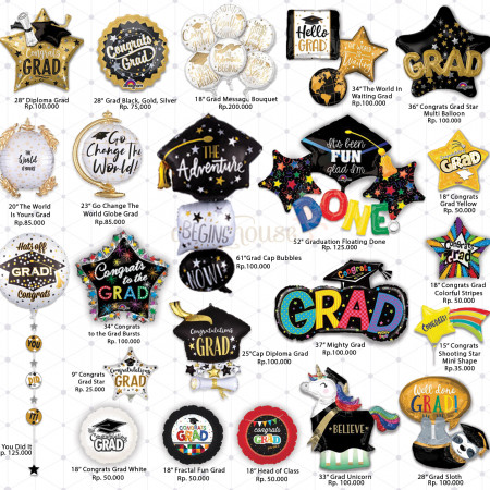 24" Blue Ribbon Great Job Balloon | Deity House